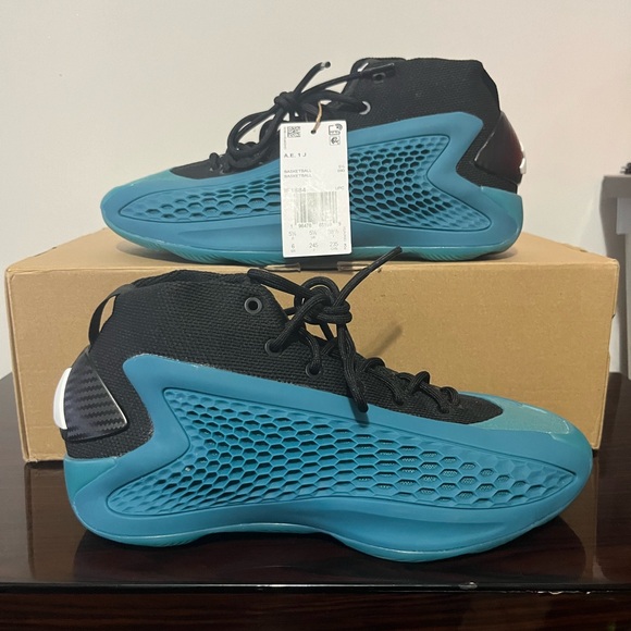 adidas | Shoes | Adidas Ae J Gs Sizes New Wave Blue Anthony Edwards Basketball Shoes If1884 ...